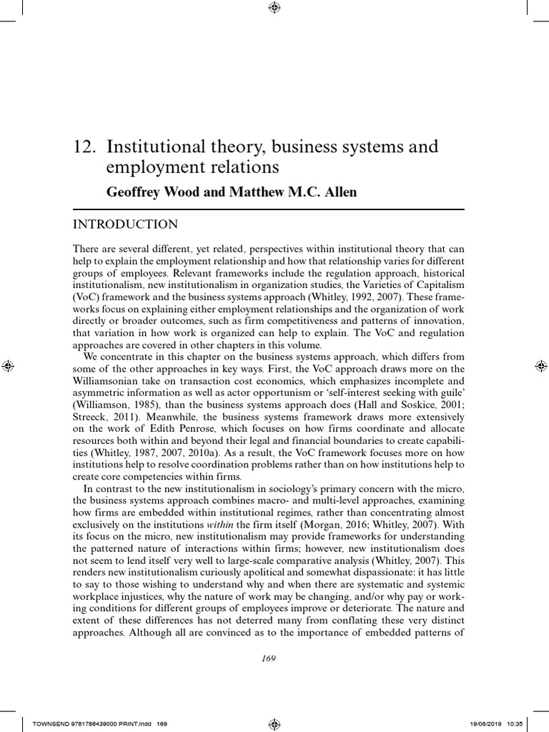 12 Chapter12 WoodandAllenMA | PDF