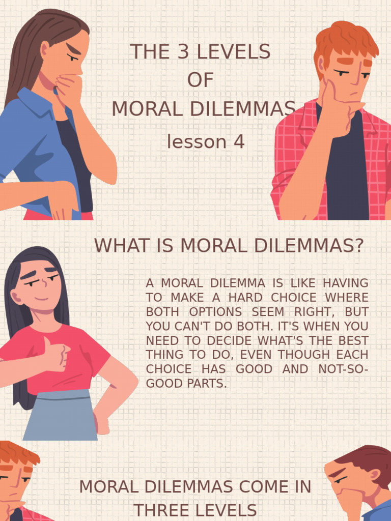 Three Moral Dilemmas | PDF