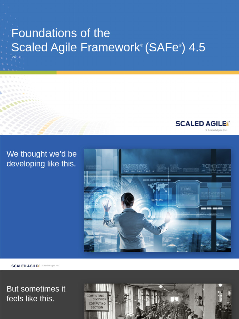 SAFe-Foundations-v4 5 0 | PDF