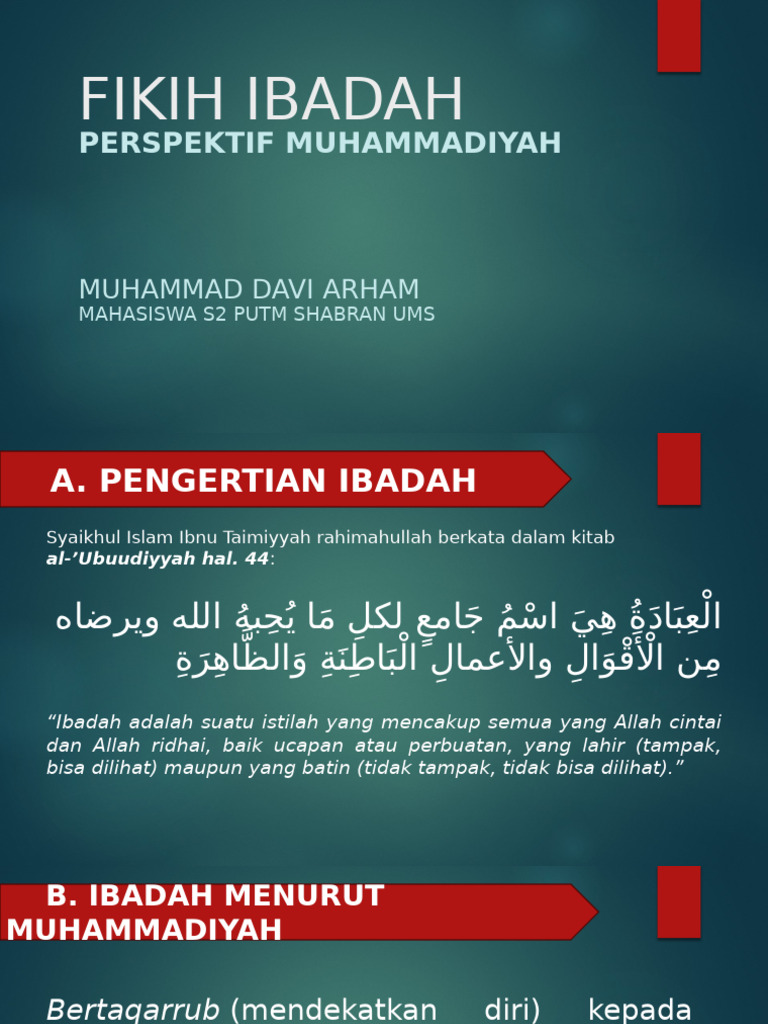 Fikih Ibadah | PDF