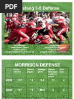 Gila Ridge 4-3 Defense Playbook | PDF | Sport Variants | National ...