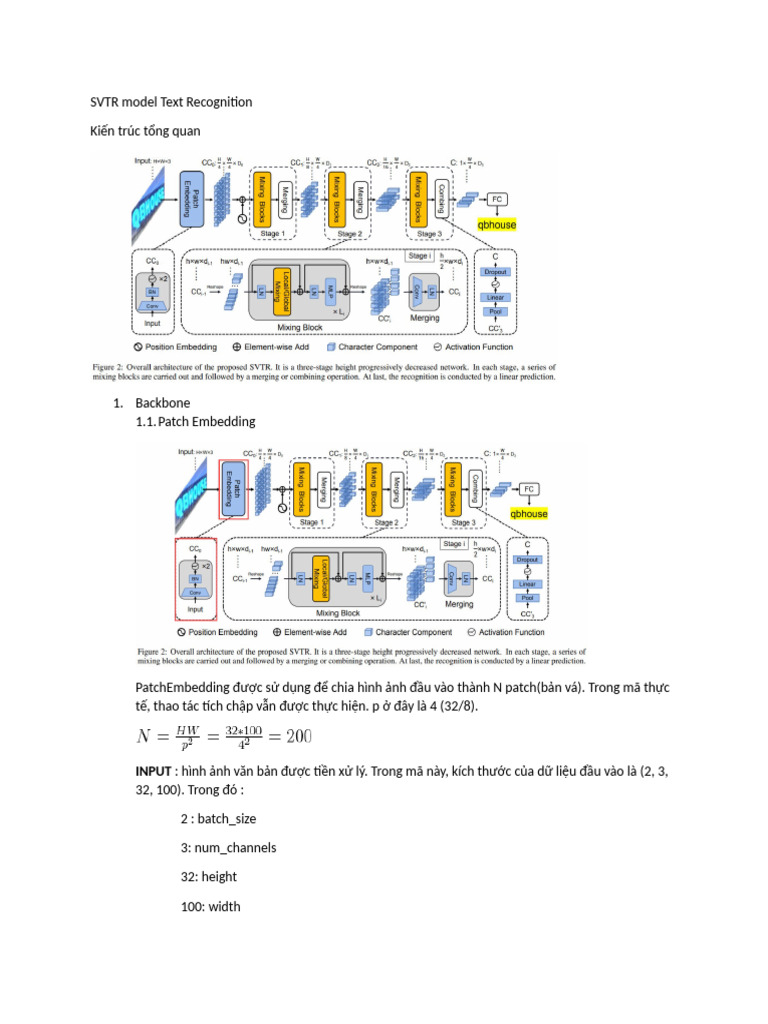 SVTR Model Text Recognition | PDF
