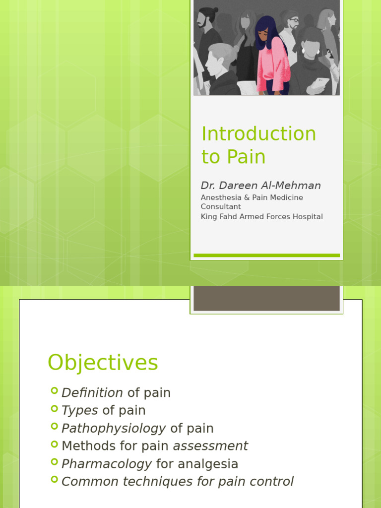 Introduction To Pain | PDF