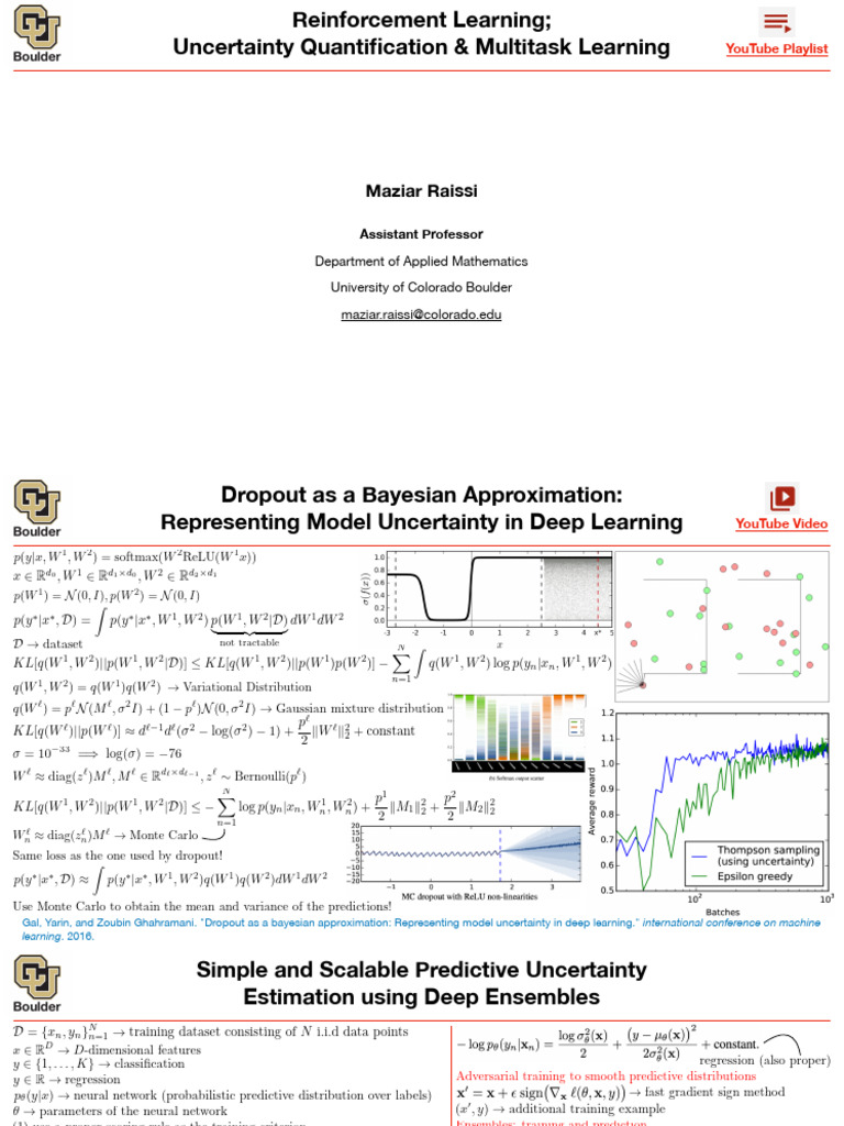 04 - Uncertainty Quantification & Multitask Learning | PDF