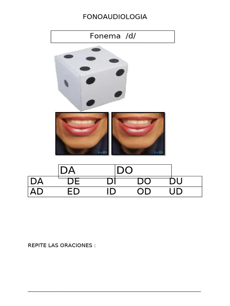 Fonema D | PDF
