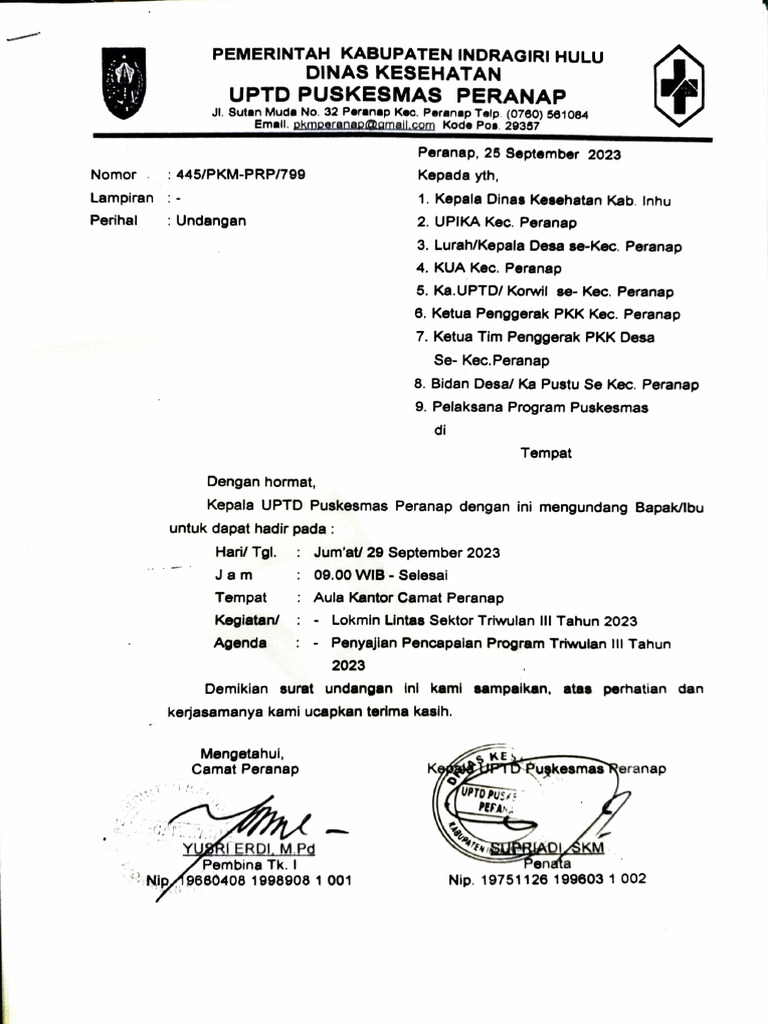 5.1.4 C Bukti Komunikasi Hasil Peningkatan Mutu | PDF