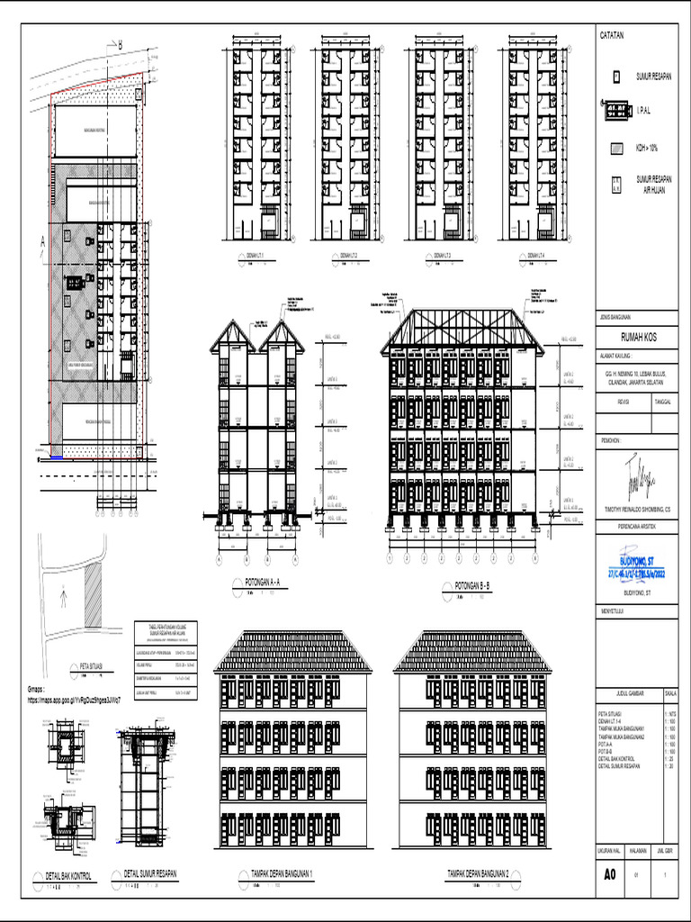 Contoh Gambar PBG | PDF