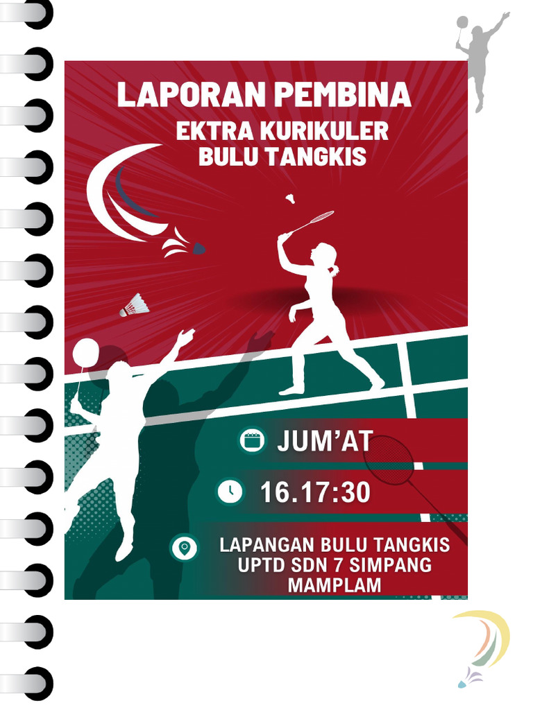 Laporan Ekstrakurikuler Bulu Tangkis | PDF