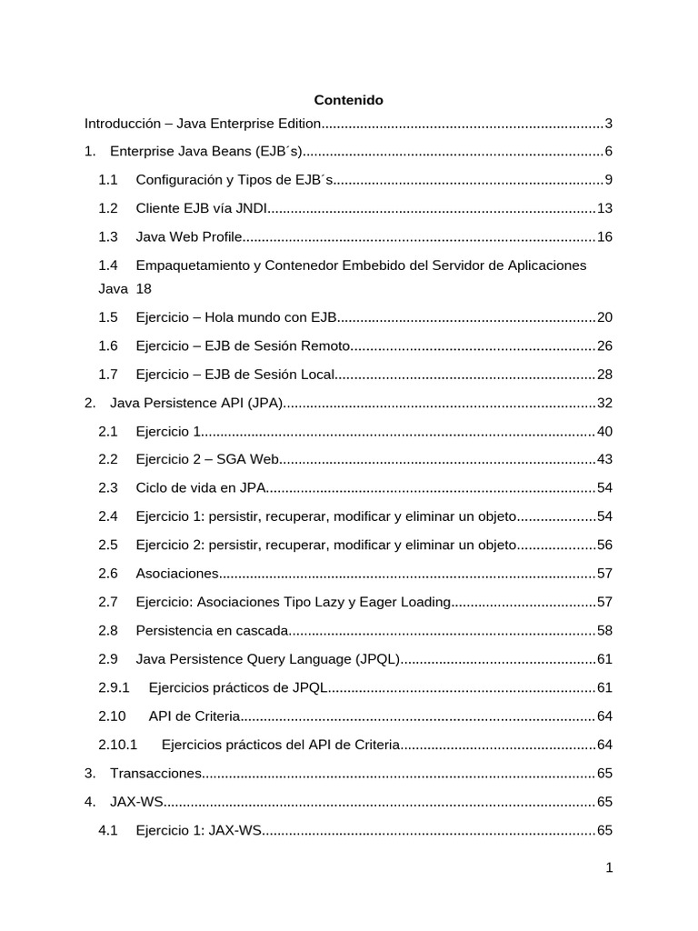 Java-Repaso Enterprise Edition | PDF | Java (lenguaje de programación) | Servidor de aplicaciones