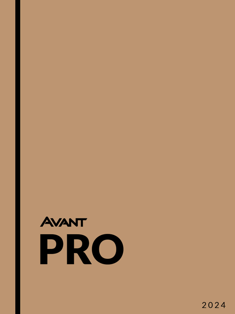 Catalogo Avant Pro | PDF