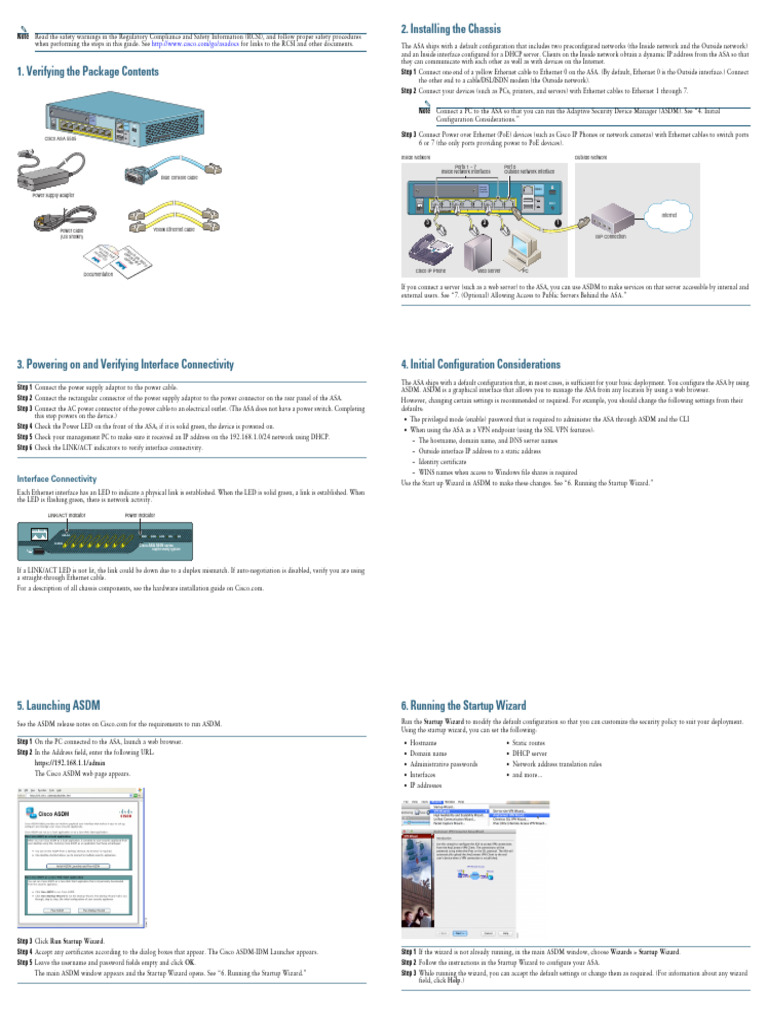 Firewall Asa5505-Poster | PDF
