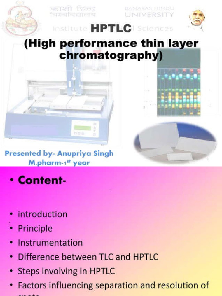 HPTLC | PDF