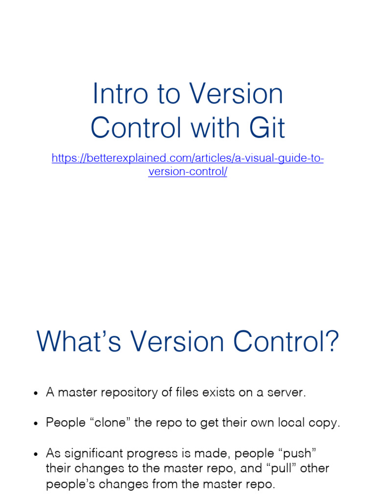 Git Intro | PDF