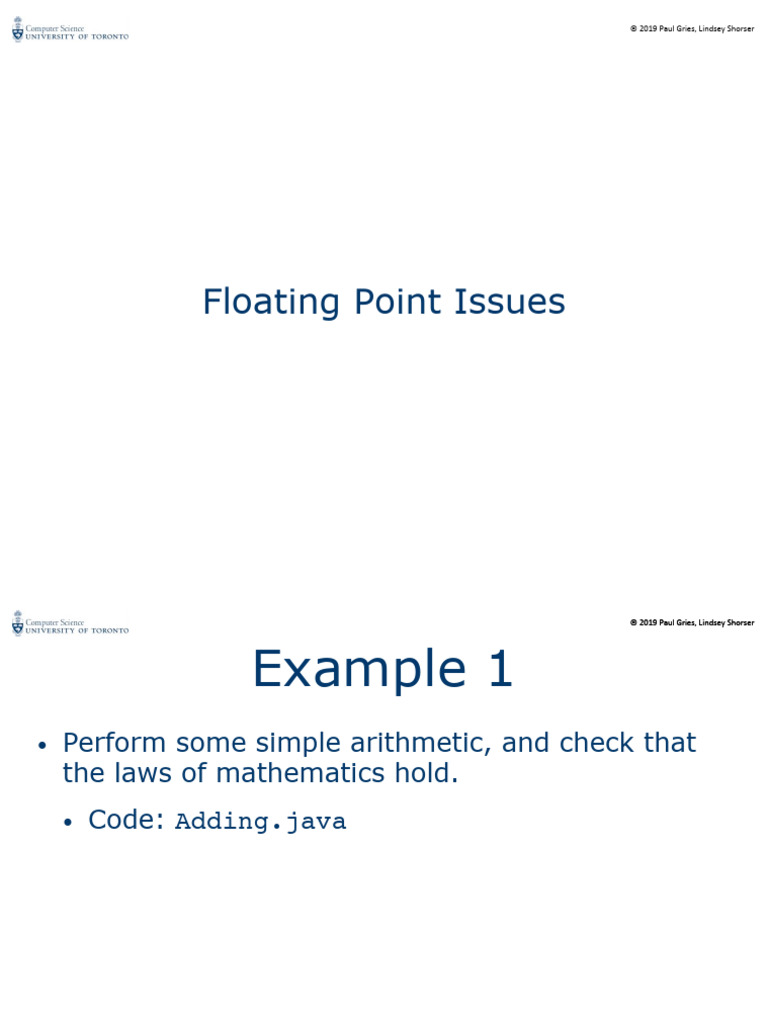 Floatingpoint | PDF