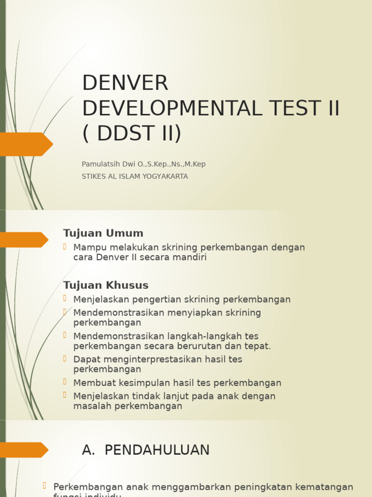 2017 - DDST Ii | PDF