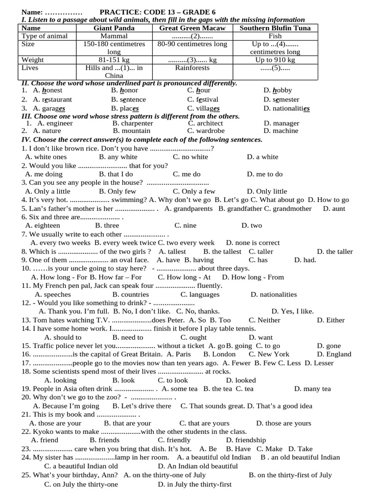 Practice Code 13 | PDF