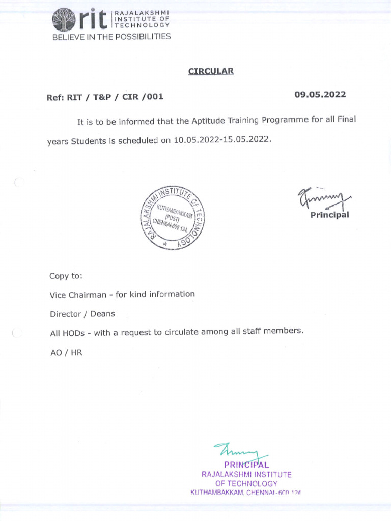 01 Aptitude Training Program | PDF