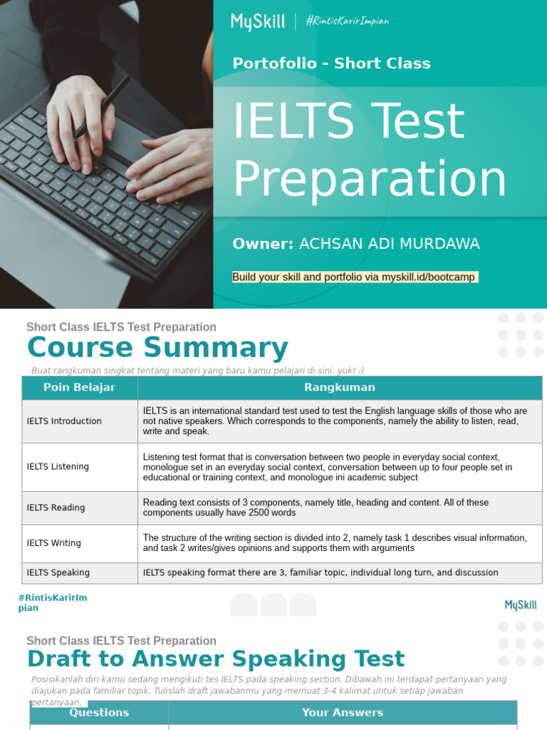 Mini Task SC IELTS Preparation | PDF