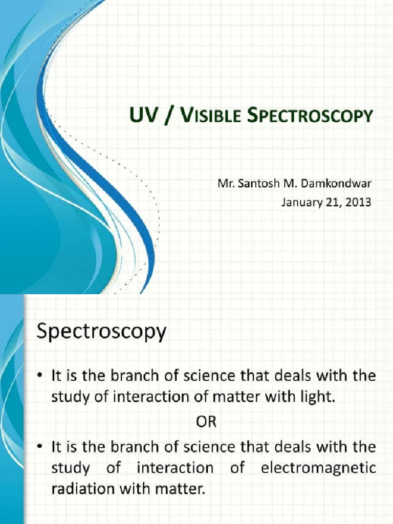 Uv Visible | PDF