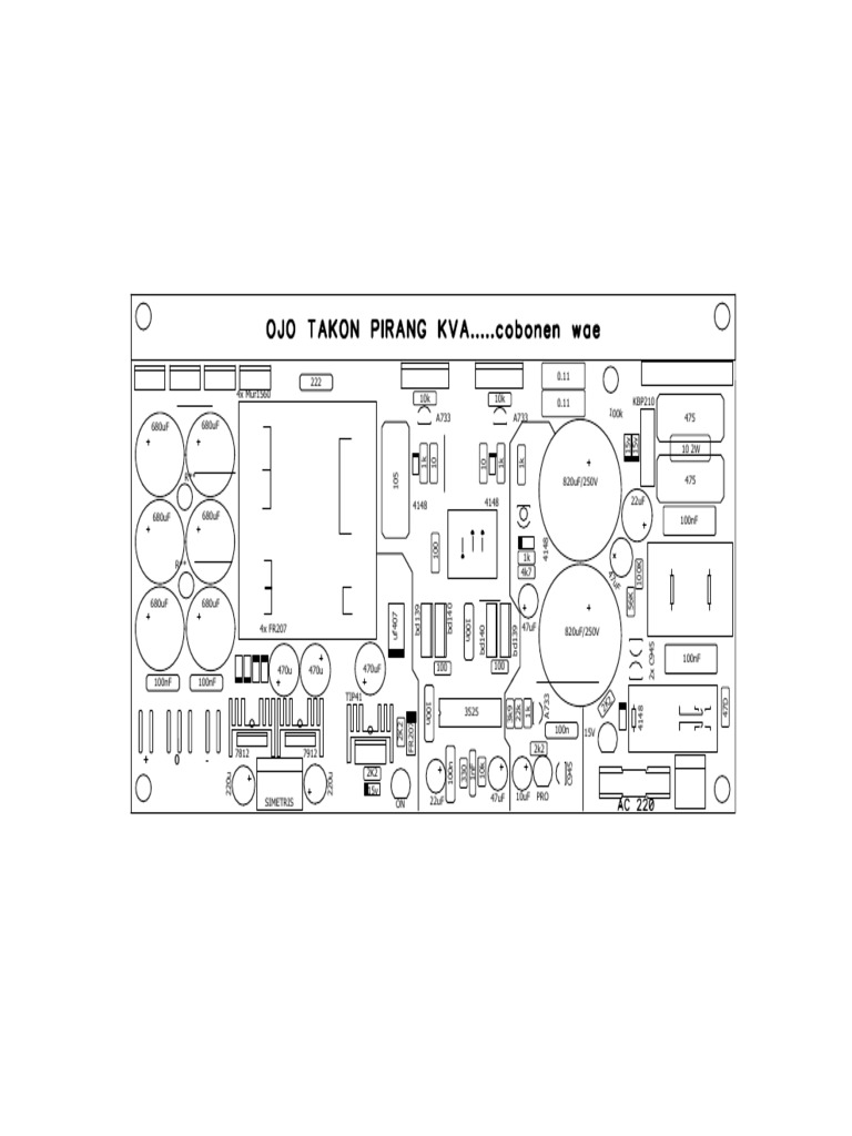 DipTrace PCB - Sg3525 V.03 | PDF