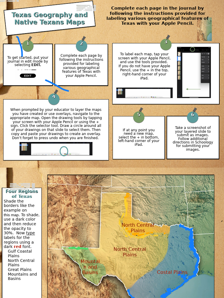24-25 Native Americans and Geography Map (Download To Keynote) | PDF