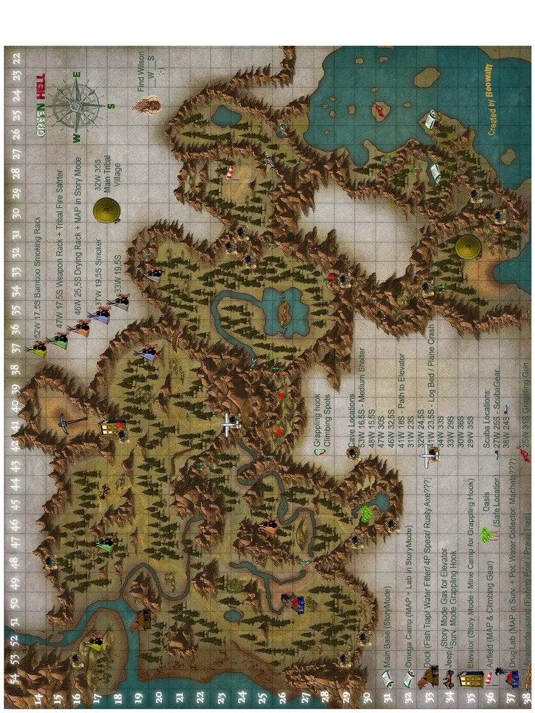Mapa Green Hell | PDF