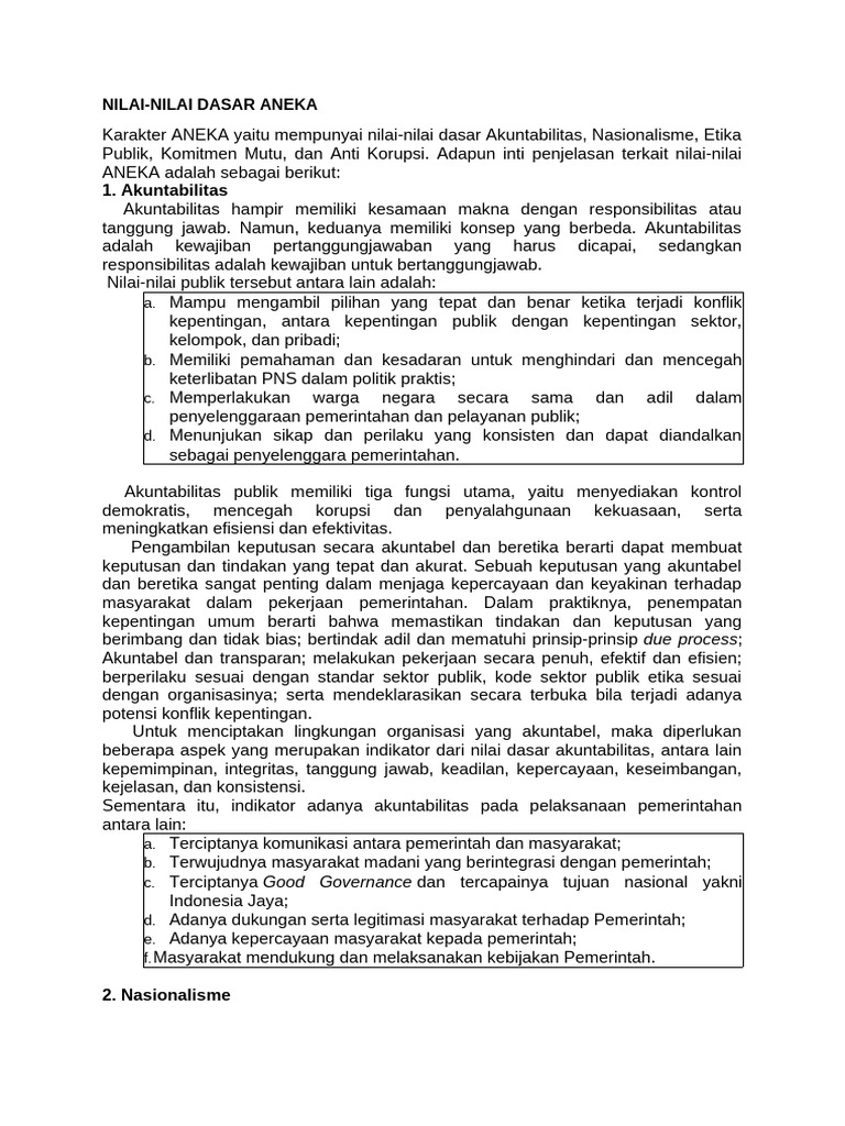 Penjelasan Tentang Aneka | PDF