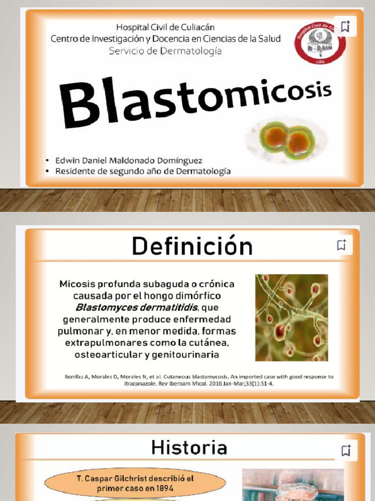 Blastomicosis | PDF