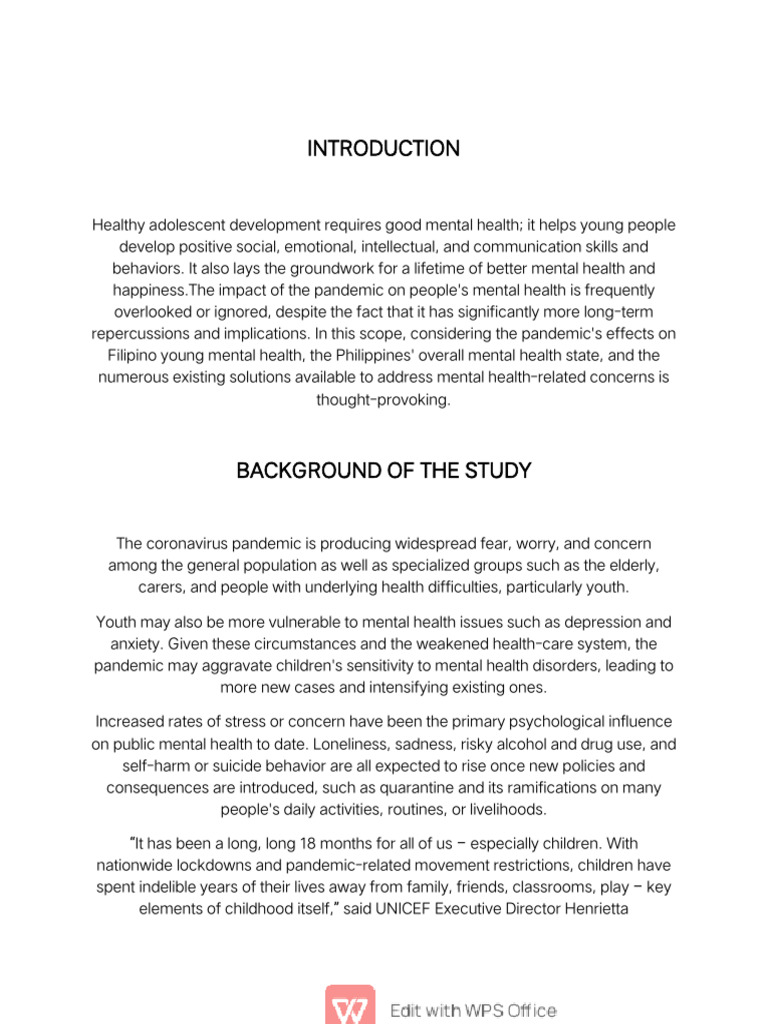 Introduction For Research | PDF