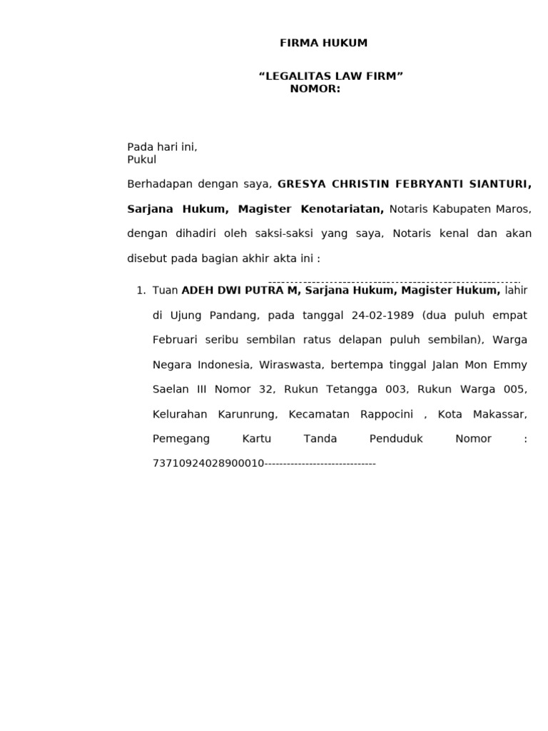 FIRMA HUKUM L | PDF