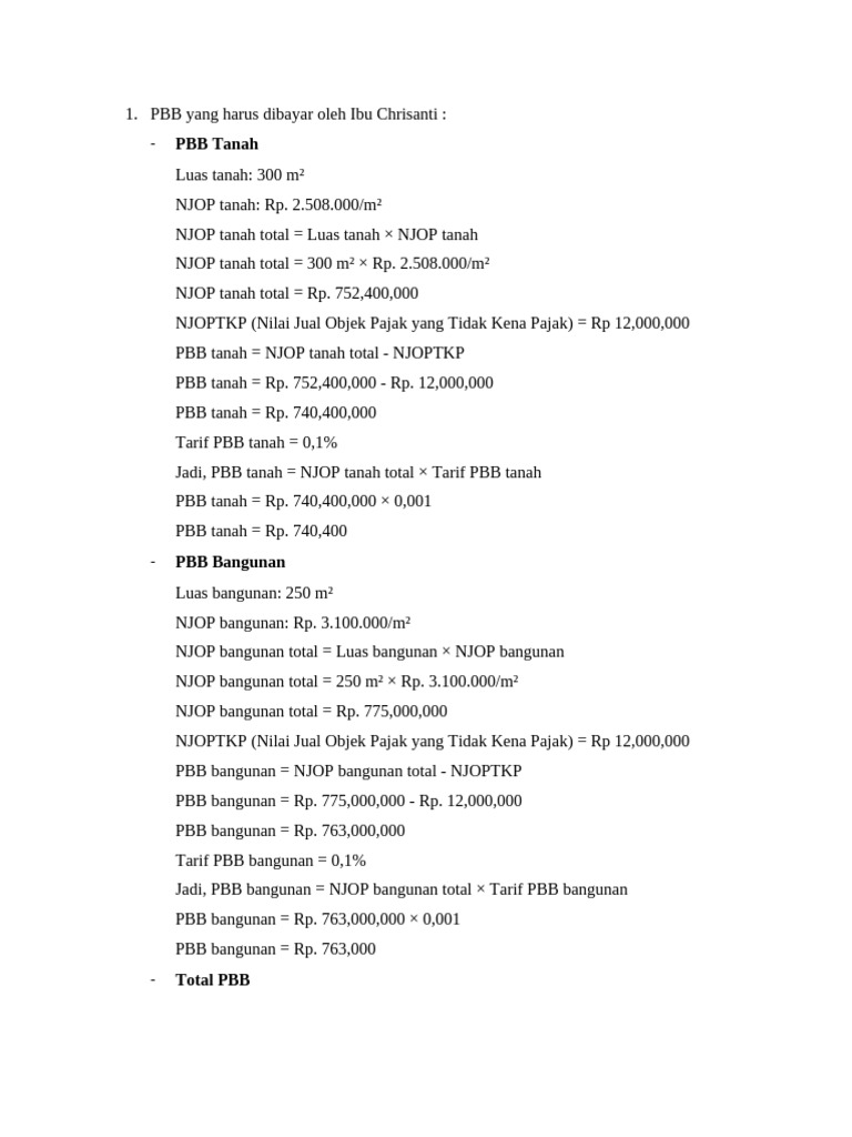 I Gusti Putu Wahyu Pramana - UJIAN BREVET PBB & BPHTB | PDF
