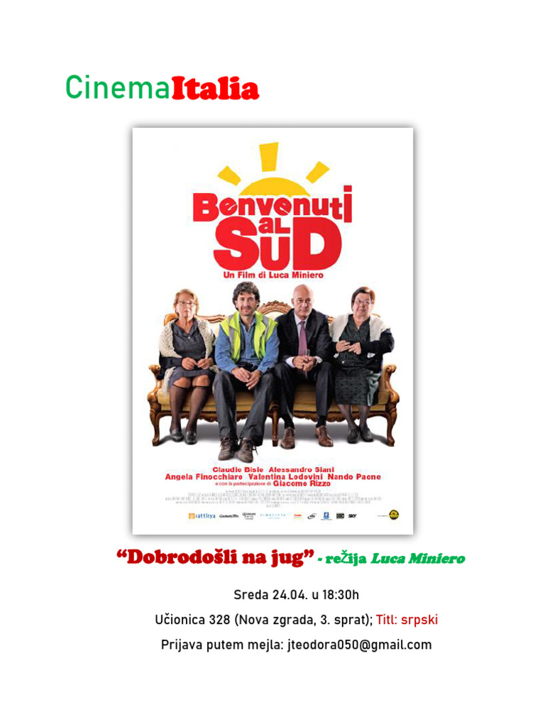 Benvenuti Al Sud PDF | PDF