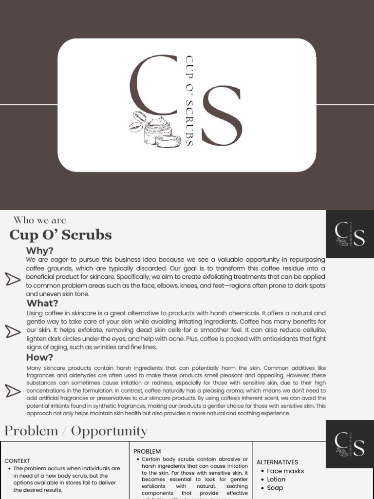 Cup O' Scrubs | PDF