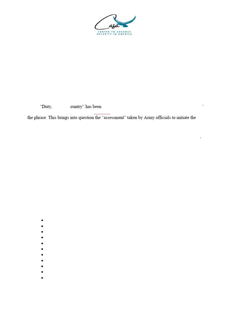 FOIA Request on West Point Mission Statement Changes | PDF | Freedom Of ...
