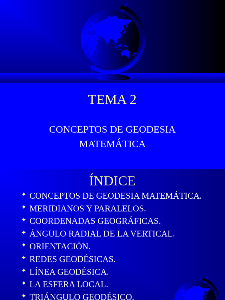 1 Conceptos de Geodesia Matematica | PDF