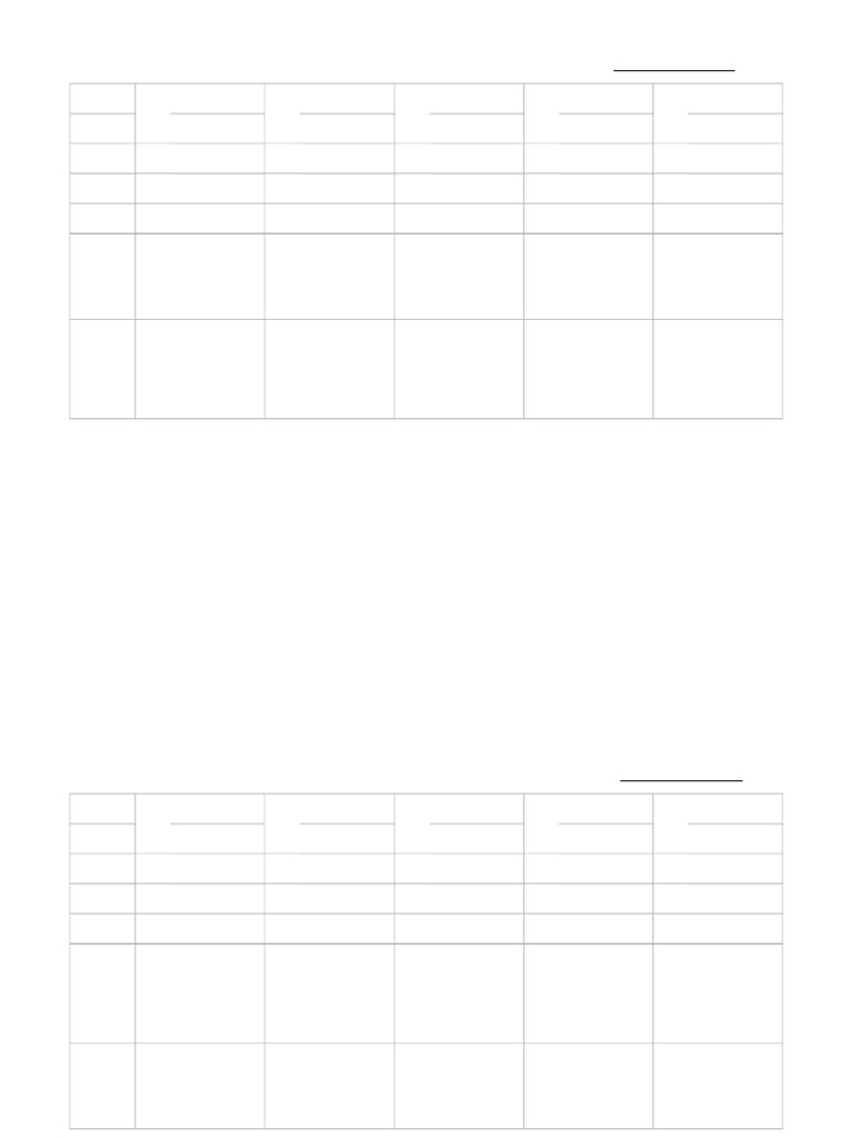 Weekend Timetables | PDF
