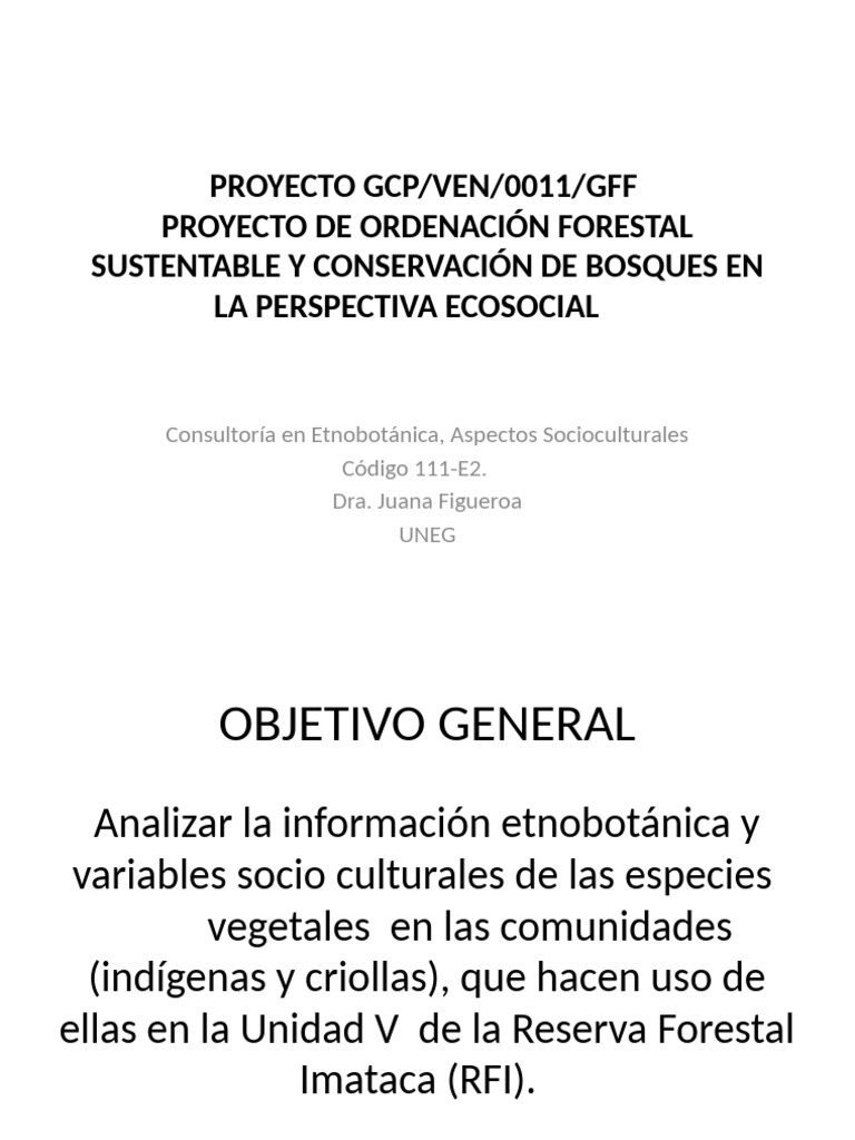 Presentación FAO ENAFOR SOCIAL | PDF