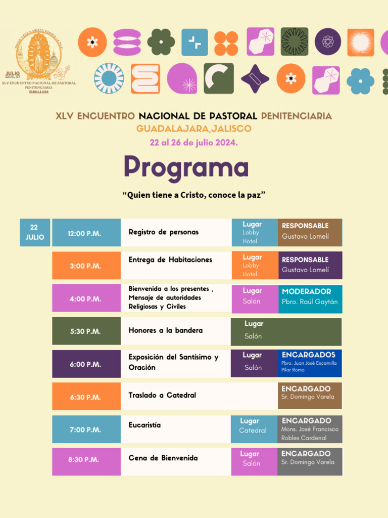 Horario Enpap 2024 | PDF