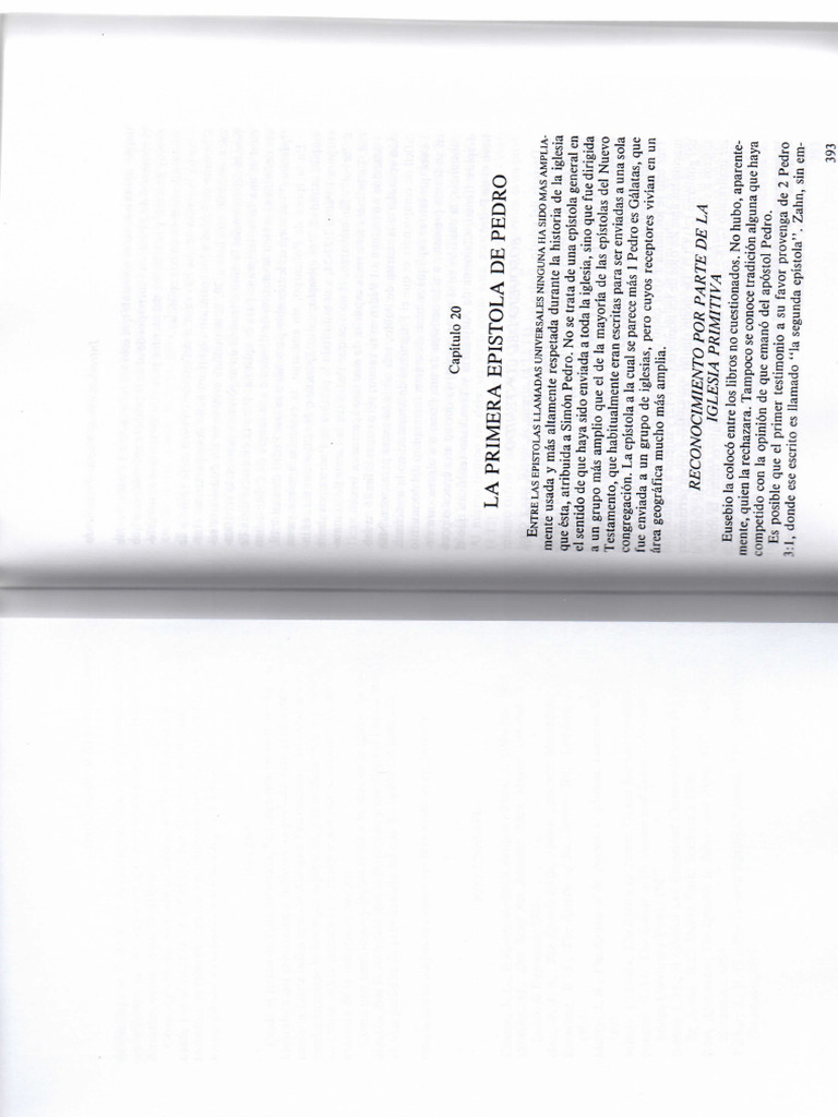 INT - NT 1 Pedro - Harrison | PDF