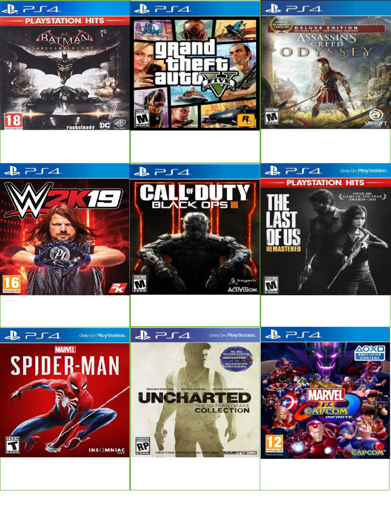 PS4 Catalogo | PDF