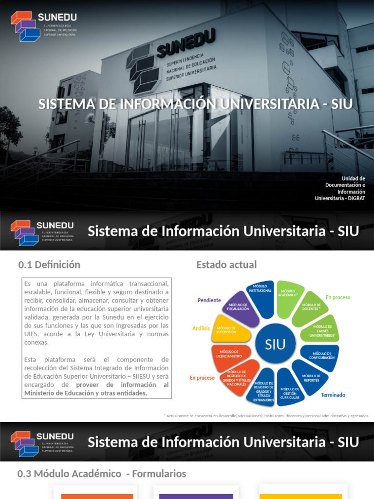 Presentacion Siu | PDF
