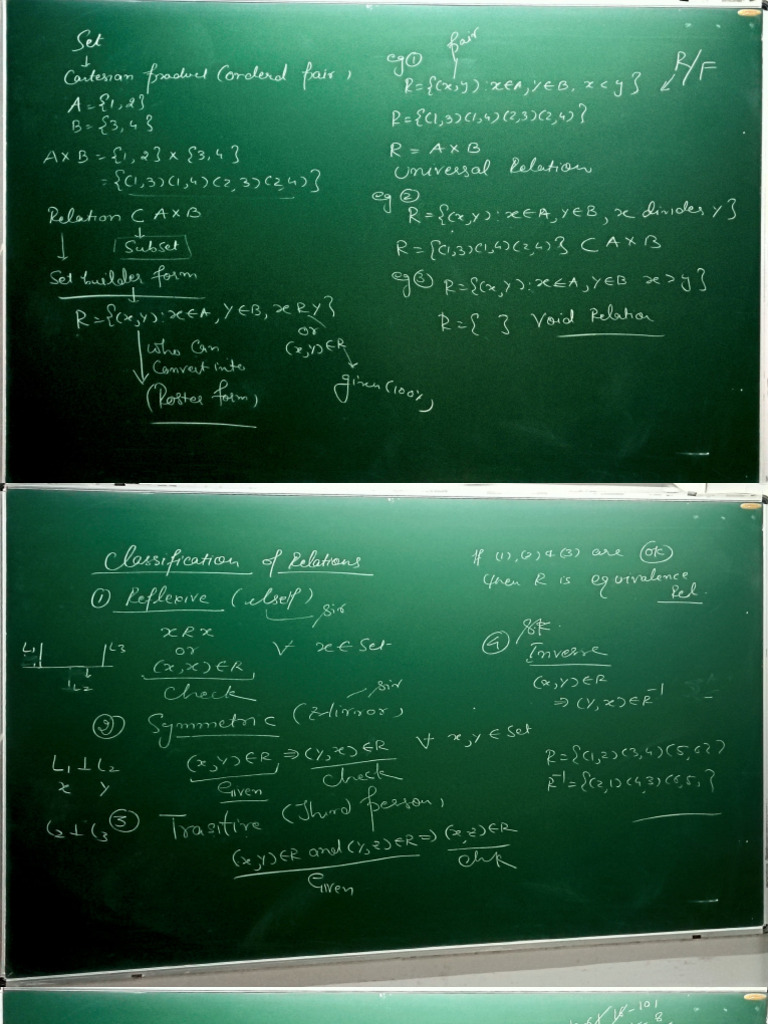 Relation and Functions Part 1 | PDF