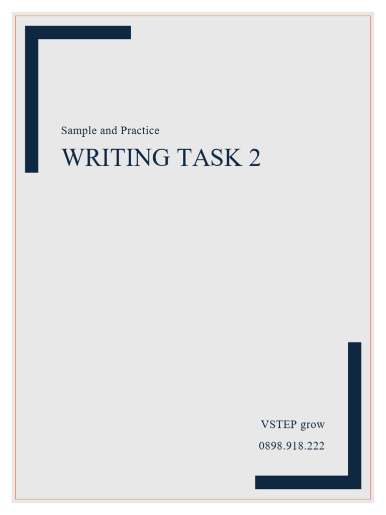 Writing Task 2 Sample&Practice (Full) | PDF
