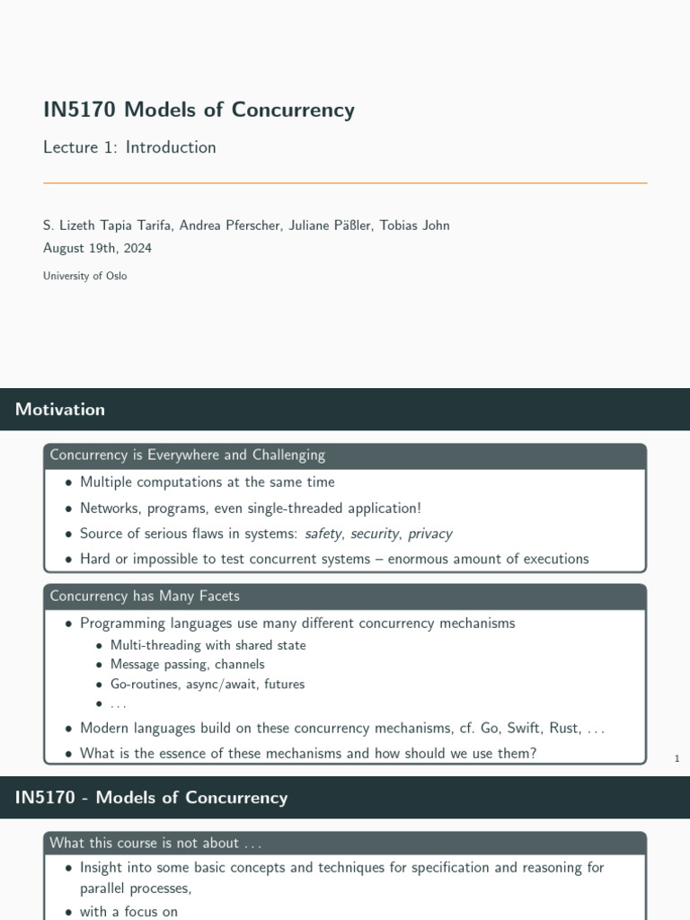 L01 Introduction Handout | PDF