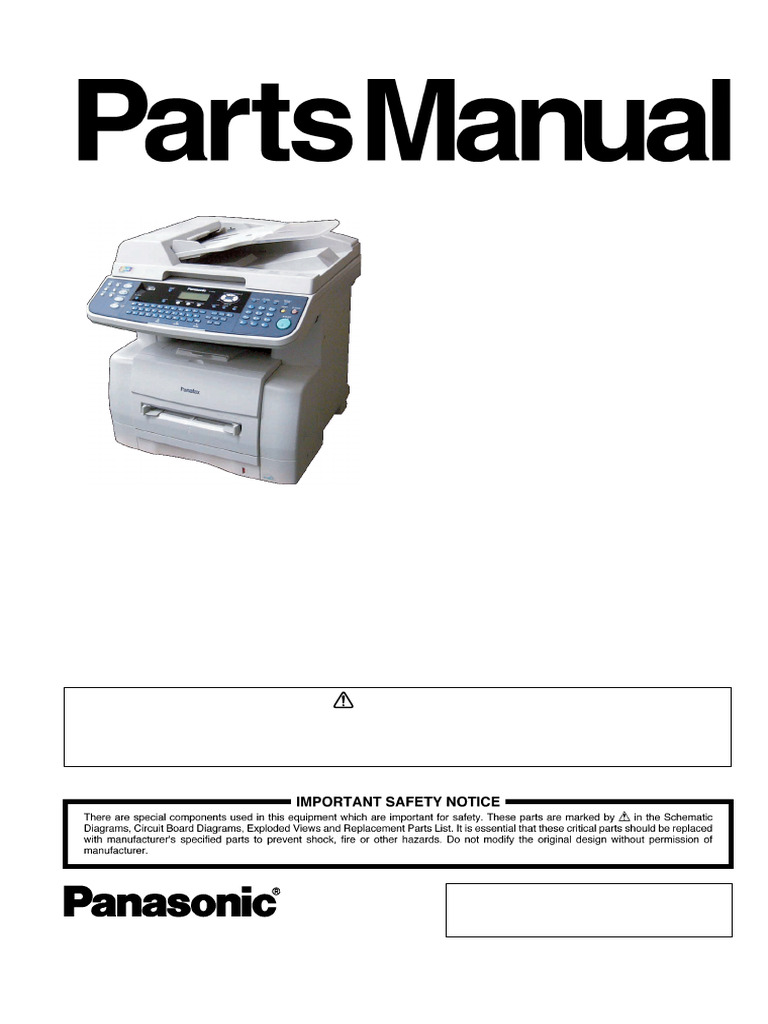 Panasonic dp190 | PDF