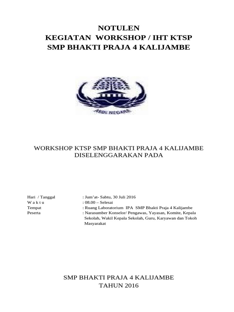 Notulen Iht 2016 | PDF