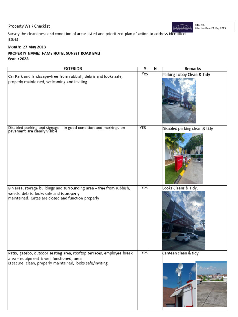 MoD Check List - DOS - 27 May 2023 | PDF