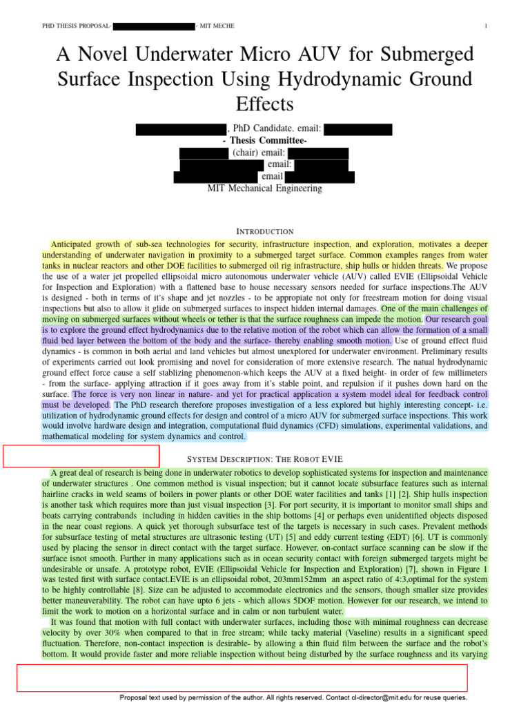 Mechanical Proposal | PDF