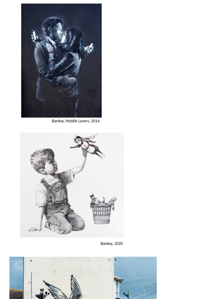 Banksy' S Artwork | PDF