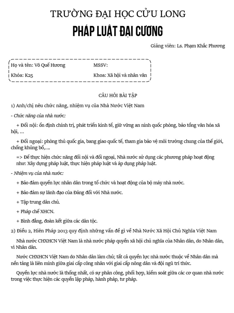 Que Huong | PDF